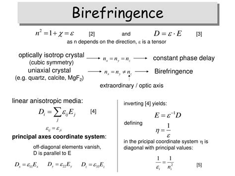 Ppt Birefringence Powerpoint Presentation Free Download Id3326122