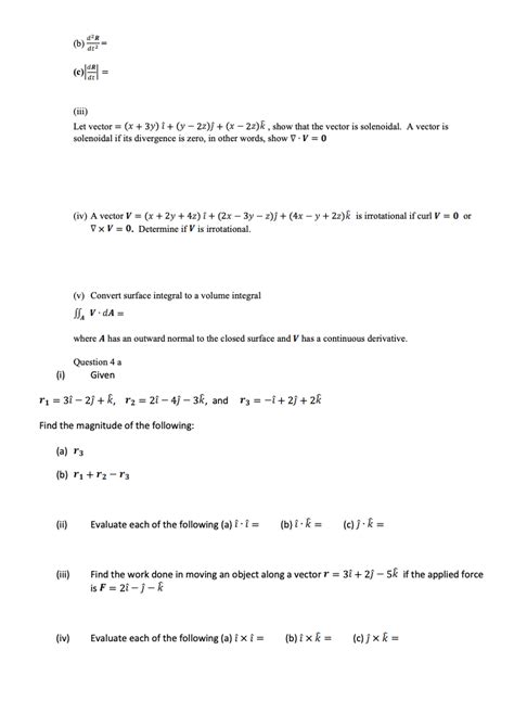Solved Which Of The Following Are Scalar And Which Are Chegg Com