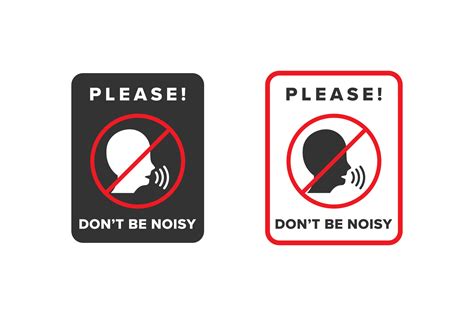 No Noise Icon Sign Vector Design Icon Boards Are Prohibited From Noisy No Noise Icon Sign Vector Design Icon Boards Are Prohibited From Noisy