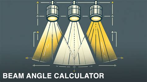 Lighting Beam Angle And Spread Calculator Modernplace