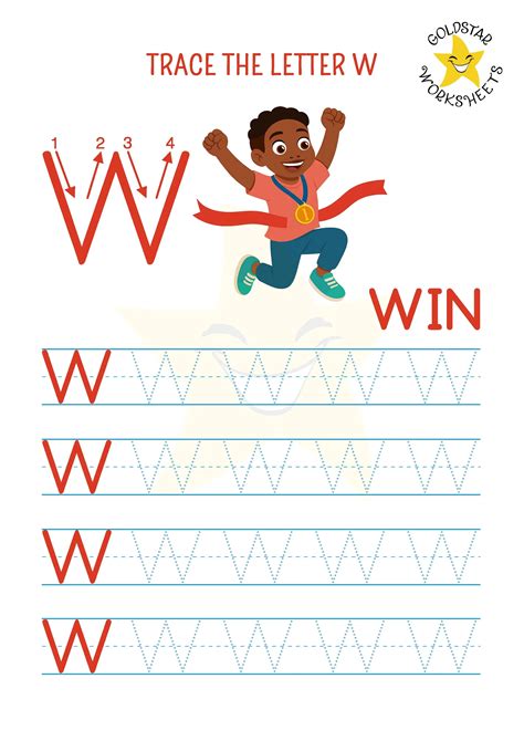 Letter W Worksheets For Preschool