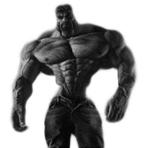 Gigachad Alpha Dominance Physique Appeal Png