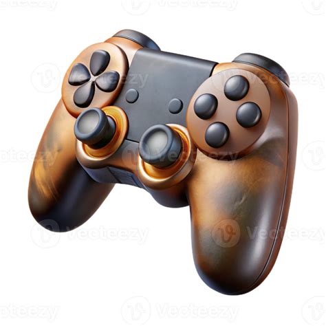 Elegant Abstract Game Controller Analog Sticks Dual Control Cutout Premium 57436708 Png