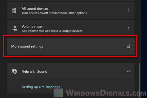 Permanently Disable Monitor Speakers In Windows 11 10