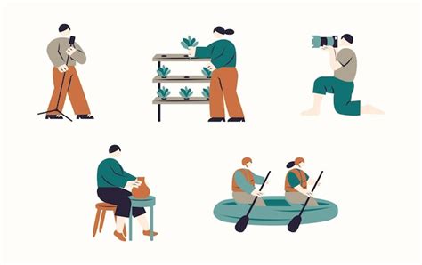 Premium Vector Activity Vector Illustration