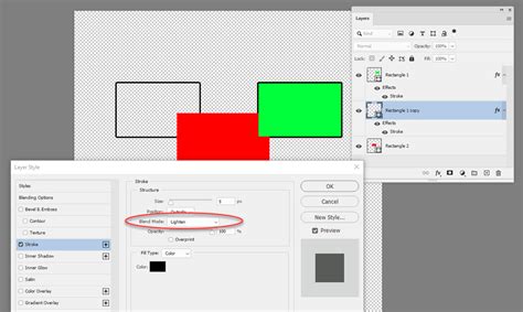 Solved Why Is The Outline On A Layer Hidden Under Lower L Adobe