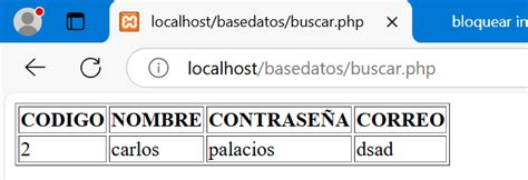Como Buscar Datos En Mysql Desde Formulario Html Y Php Tutorial 8