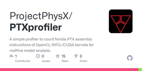 GitHub ProjectPhysX PTXprofiler A Simple Profiler To Count Nvidia
