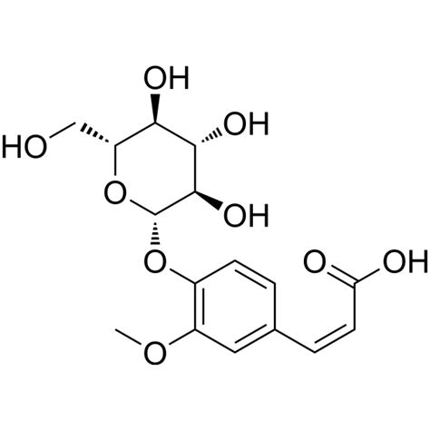 Z 阿魏酸 4 O 葡萄糖苷用途分子量结构式cas号【94942 20 8】化源网