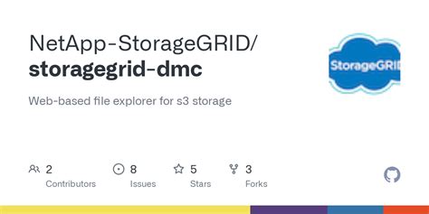 Github Netapp Storagegridstoragegrid Dmc Web Based File Explorer For S3 Storage