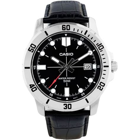 Reloj Casio Mtp Vd01l 1ev Hombre Negro Casio