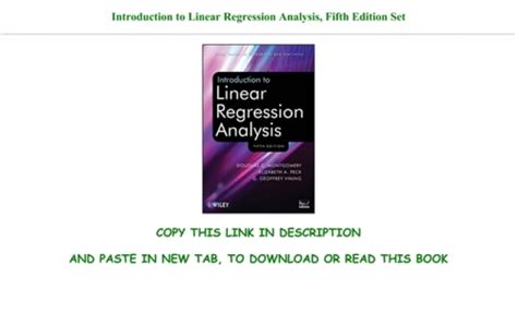 bestsellers read book [pdf] introduction to linear regression
