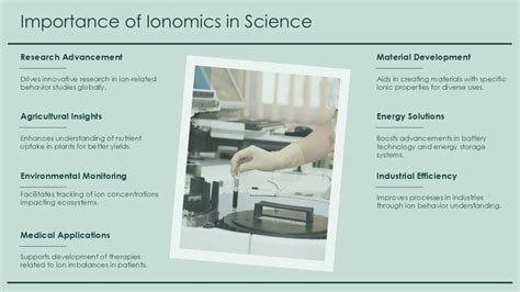 Ionomics Exploring The Science Of Ion Behavior Ppt Presentation St Ai