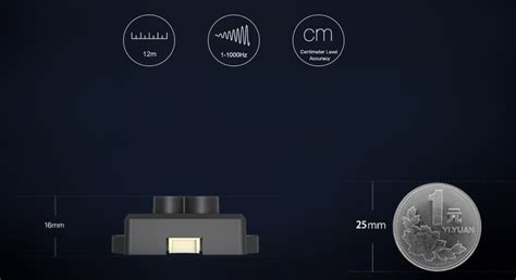 Benewake Tfmini S Lidar Single Point Module Ranging Laser Finder Sensor Support Uart I2c Io