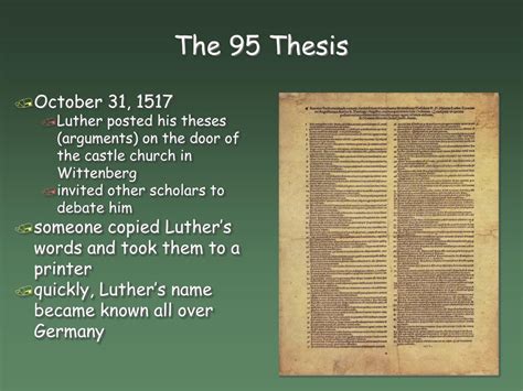 Ppt The Reformation Causes Key Figures And Impact On Christianity