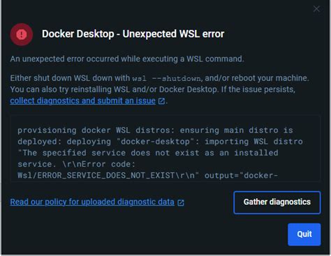 Docker Resources [you Dont Have Any Wsl 2 Distro Please Convert A Wsl 1 Distro To Wsl 2
