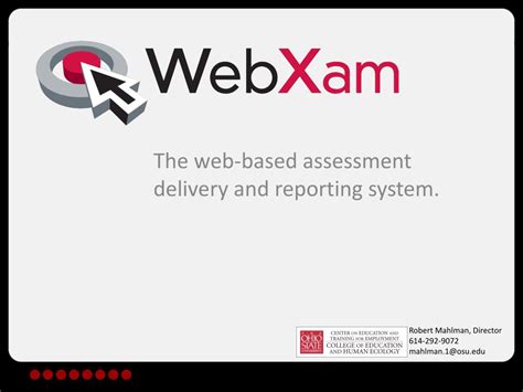 Ppt The Web Based Assessment Delivery And Reporting System Powerpoint Presentation Id1965825