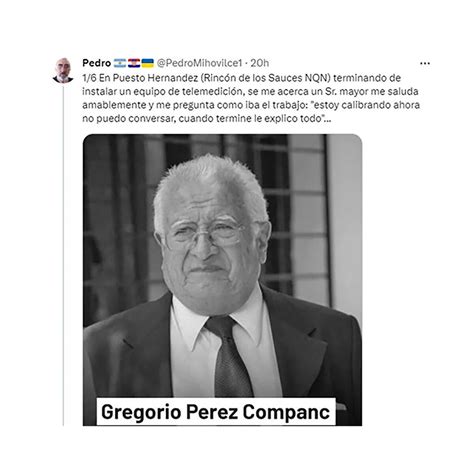 Más Testimonios Sobre Las Iniciativas Empresarias Y Sociales Y La Calidez Personal De Gregorio