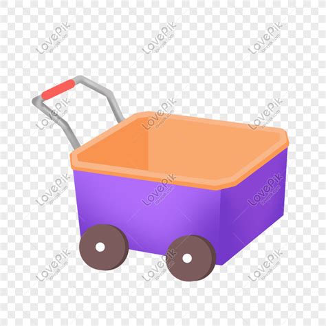 손으로 그려진 유모차 장난감 일러스트 레이션 Png 일러스트 무료 다운로드 Lovepik