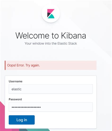 elasticsearch error in kibana login after xpack enabled stack overflow