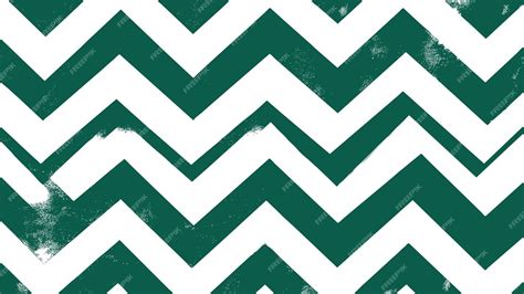 Free Vector Green Zigzag Chevron Seamless Pattern