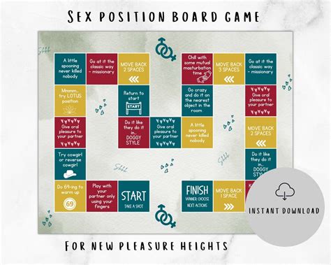 Intimacy Foreplay Sex Position Board Game For Adult Couples Bedroom Game For Great Sex