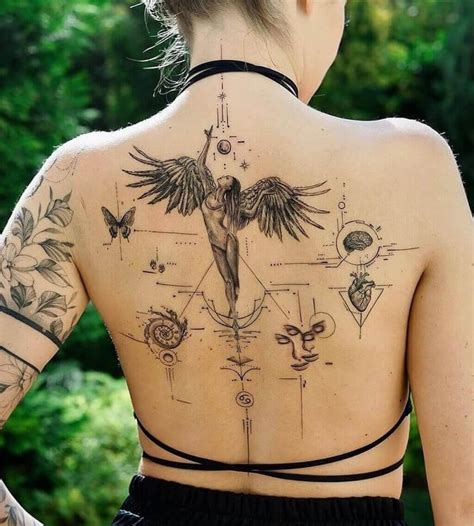 Spectacular Angel Wings Tattoo Design For Men And Women