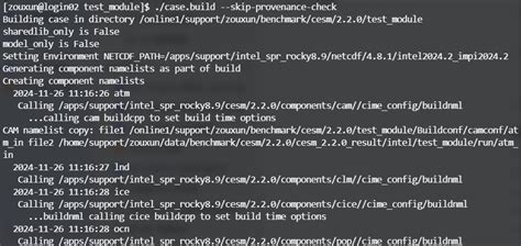 Cesm 使用指南 国家超级计算无锡中心使用指南