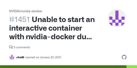Unable To Start An Interactive Container With Nvidia Docker Due To Driver Library Version