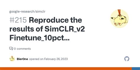 Reproduce The Results Of Simclrv2 Finetune10pct Checkpoints · Issue