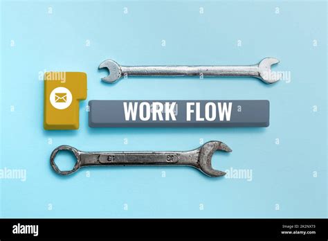 Text Showing Inspiration Work Flow Business Showcase Continuity Of A Certain Task To And From