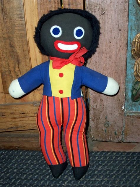 Items Similar To Antique Cloth Doll Chad Valley Jolly Golly