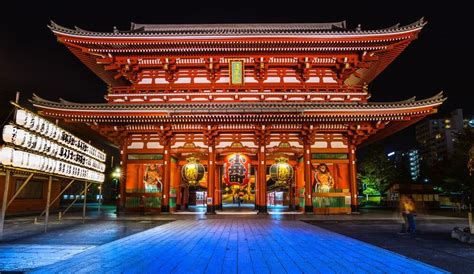 Sensoji Temple Night