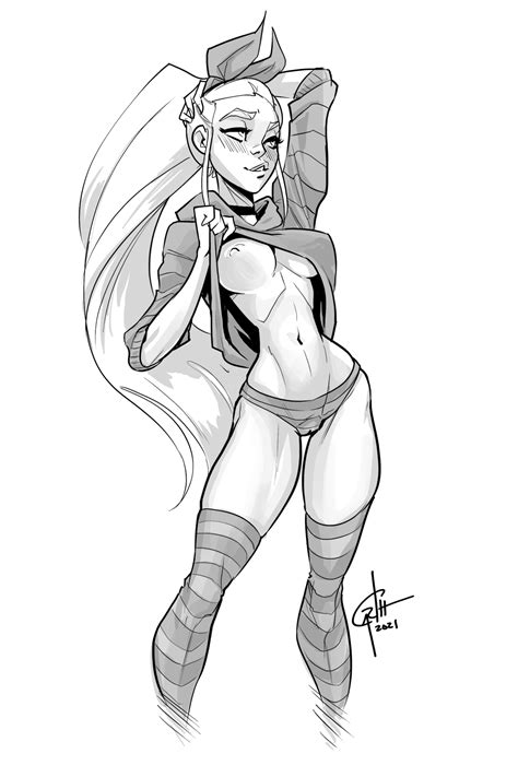 Alice Sketch By Temporalwolf Hentai Foundry