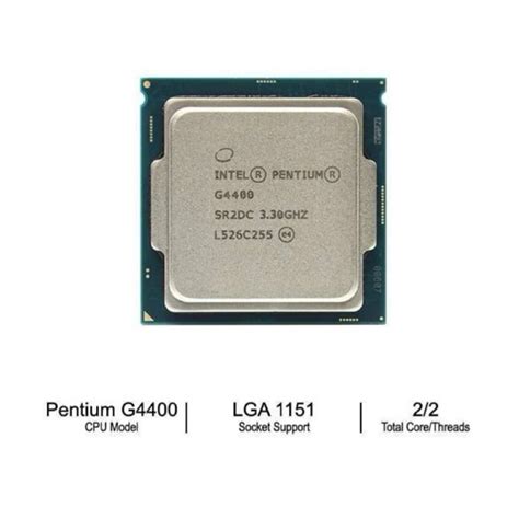 Jual Processor Intel G4400 Gen6 3 3ghz Lga 1151 Garan Shopee Indonesia
