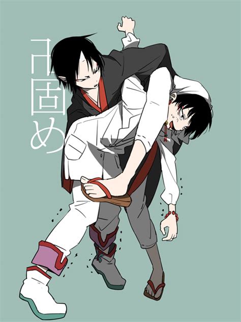 Hoozuki And Hakutaku Hoozuki No Reitetsu Drawn By Kinari Danbooru