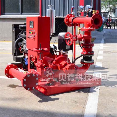 Horizontal Split Case Diesel Engine Fire Pump Better Technology Co Ltd