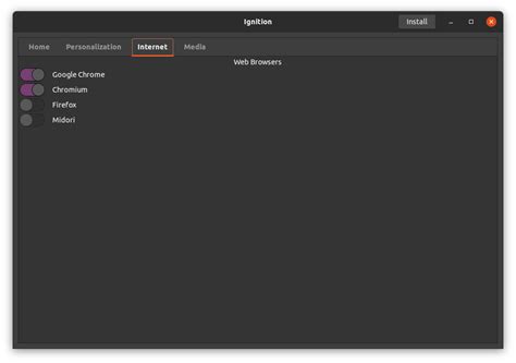 Install Ignition On Linux Snap Store