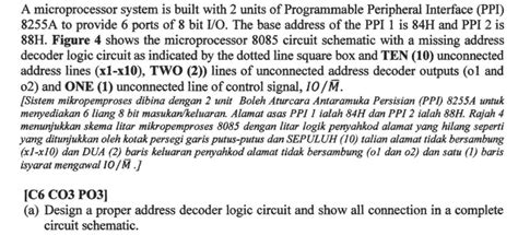 Solved A Microprocessor System Is Built With Units Of Chegg