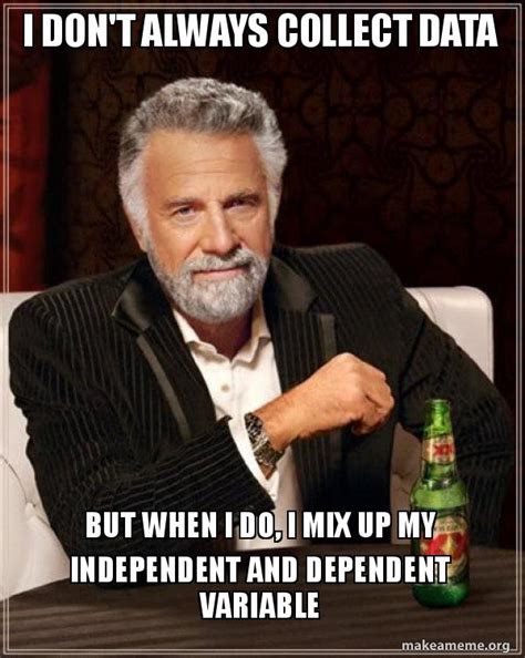Independent Variable Memes Violates The Department Standards