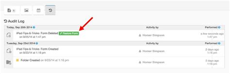 I Accidentally Deleted A Form Can I Get It Back InspectAll Support
