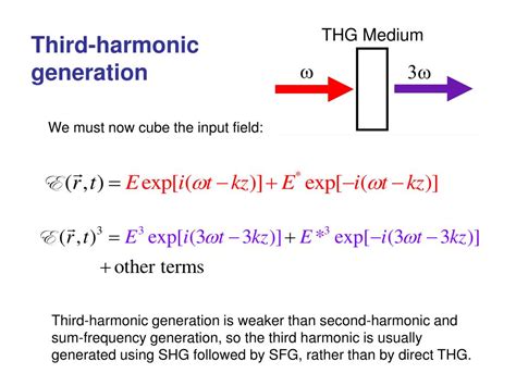 Ppt 9 Third Order Nonlinearities Four Wave Mixing Powerpoint Presentation Id5125878