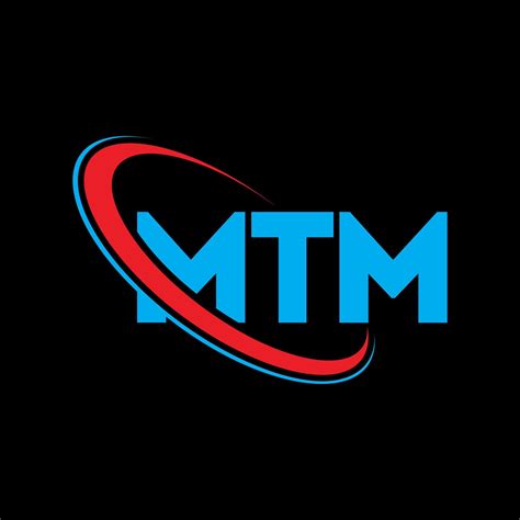 MTM Logo MTM Letter MTM Letter Logo Design Initials MTM Logo Linked With Circle And Uppercase
