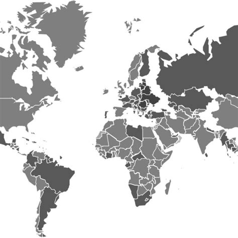 Choropleth Map Of The Female To Male Sex Ratio In Download Scientific Diagram