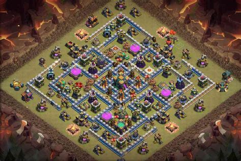 Best Th14 War Base Anti 1 Star 2023 Clash Of Clans 2024