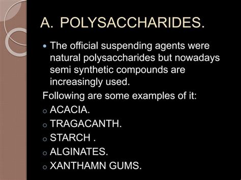 Suspending Agents Pptx