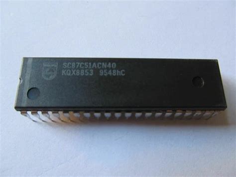 Philips Sc87c51acn40 Cmos Microcontroller Single Chip 8 Bit Otprom