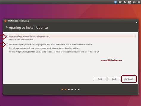 step by step guide to install ubuntu sillycodes