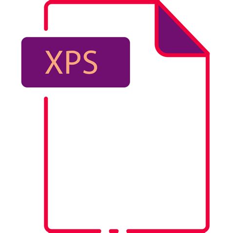 Xps File Format Minimal Icon Outline Illustration 57325627 Png