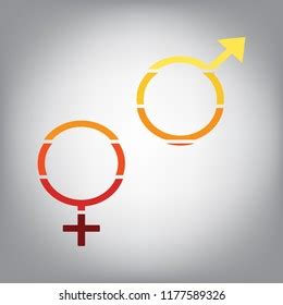 Sex Symbol Sign Vector Horizontally Sliced Stock Vector Royalty Free 1177589326 Shutterstock